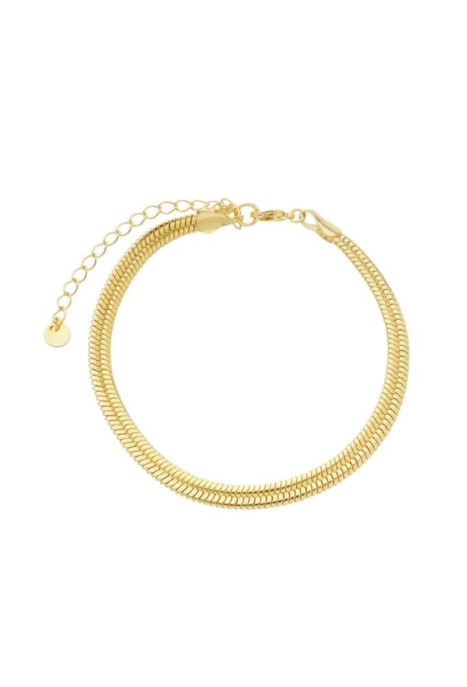 Pulseira de fita no ouro l Revenda Oh My Gold